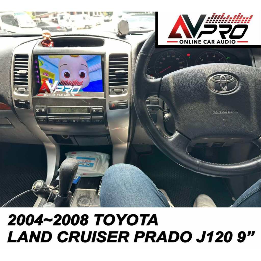 2004~2008 TOYOTA LAND CRUISER PRADO J120 OEM 9" Android WiFi GPS USB ...
