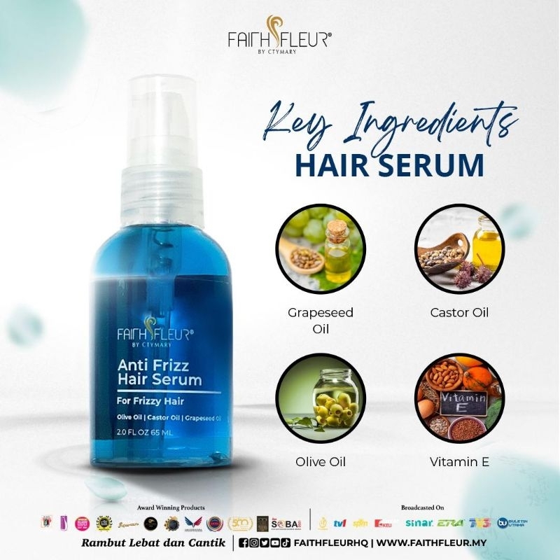 Hair Serum Faith Fleur | Shopee Malaysia