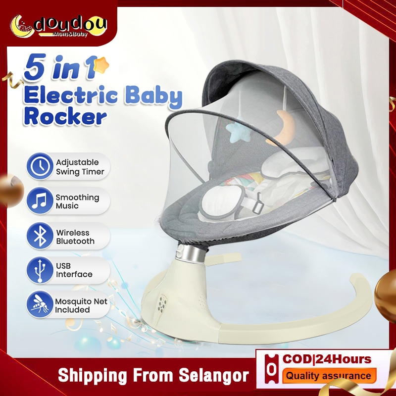 Baby Electric Rocking Chair Baby Swing Auto Swing Bouncer Electric ...