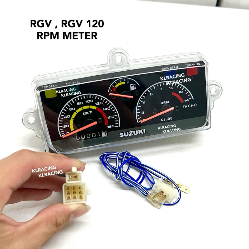RGV-RPM SUZUKI RGV 120 SPORT METER ASSY STANDARD ORIGINAL SPEEDOMETER ...