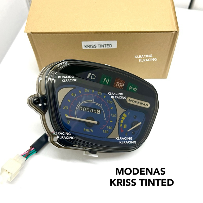 KRISS TINTED MODENAS METER ASSY KRISS2 KRISS110 MR1 SPEEDOMETER SPEEDO ...