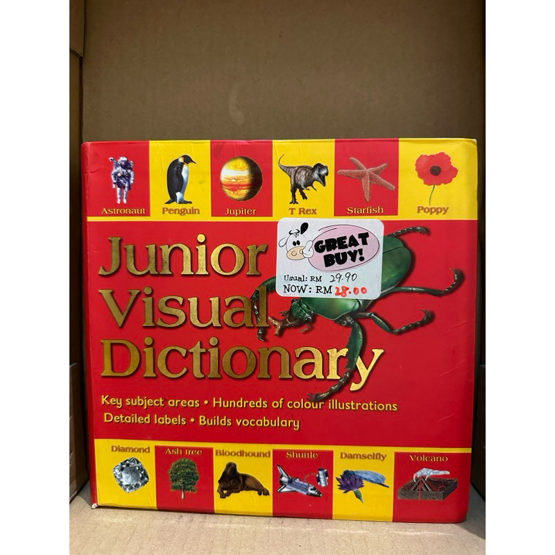 Junior Visual Dictionary (preloved) | Shopee Malaysia