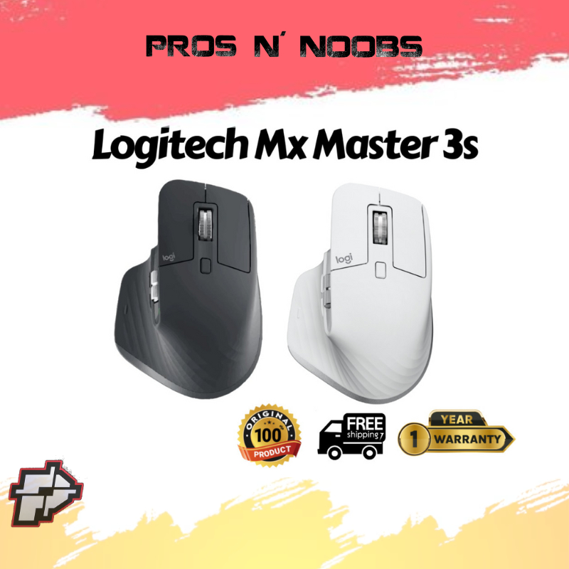 Logitech MX Master 3S Wireless Performance Mouse with Ultra-fast ...