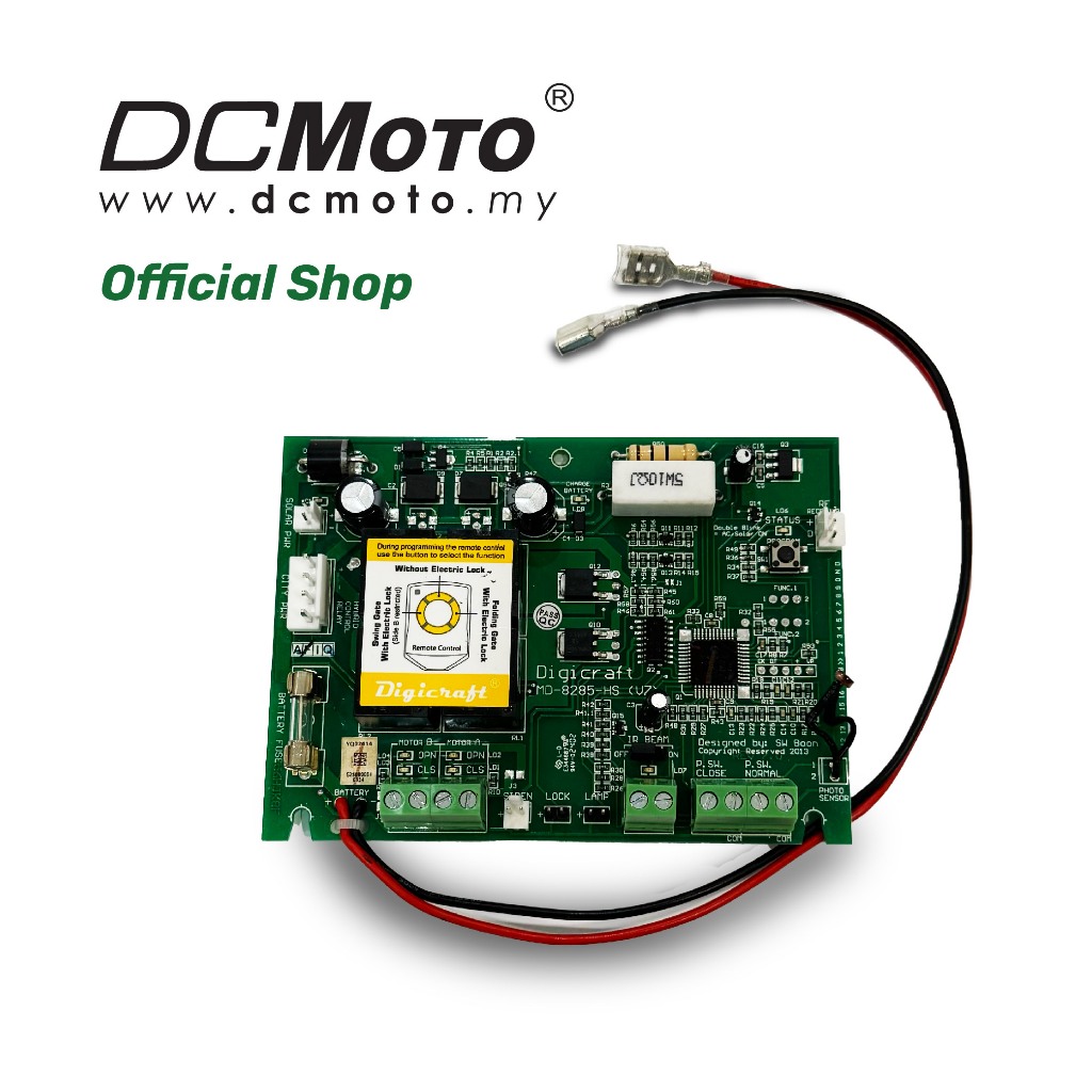 Control Panel MD8285 for GFM925 DCMOTO Autogate Motor Accessories Spare ...