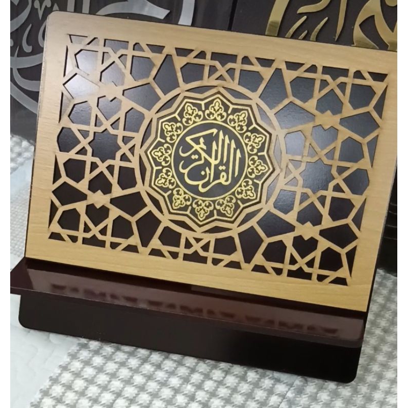 Rehal Ukiran Free (Ukir Nama Atas Kayu & Penunjuk Al Quran) | Shopee ...