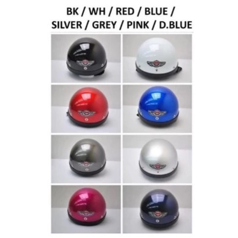 100% ORIGINAL HELMET STENG HELMET KURA KURA DESIGN HALF HELMET MOTOR ...