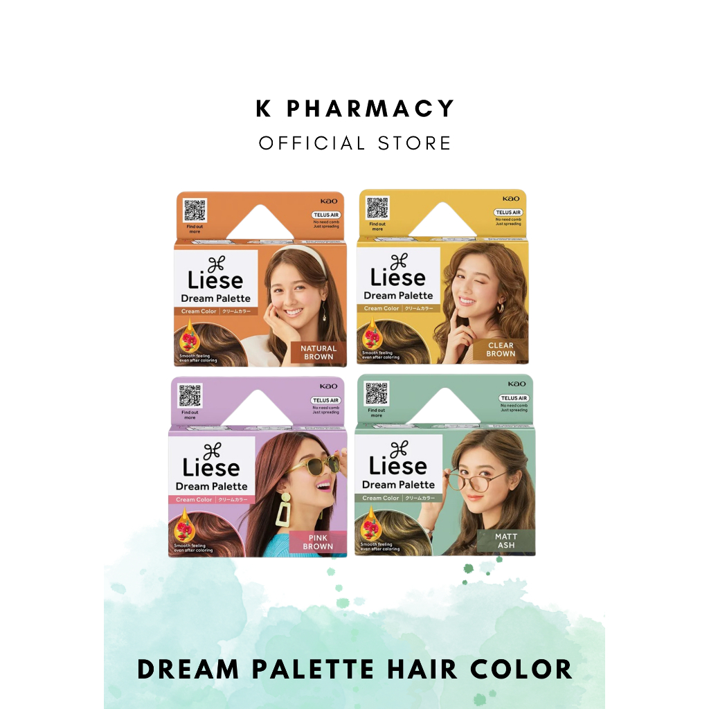 Liese Dream Palette Hair Color Telus Air | Shopee Malaysia