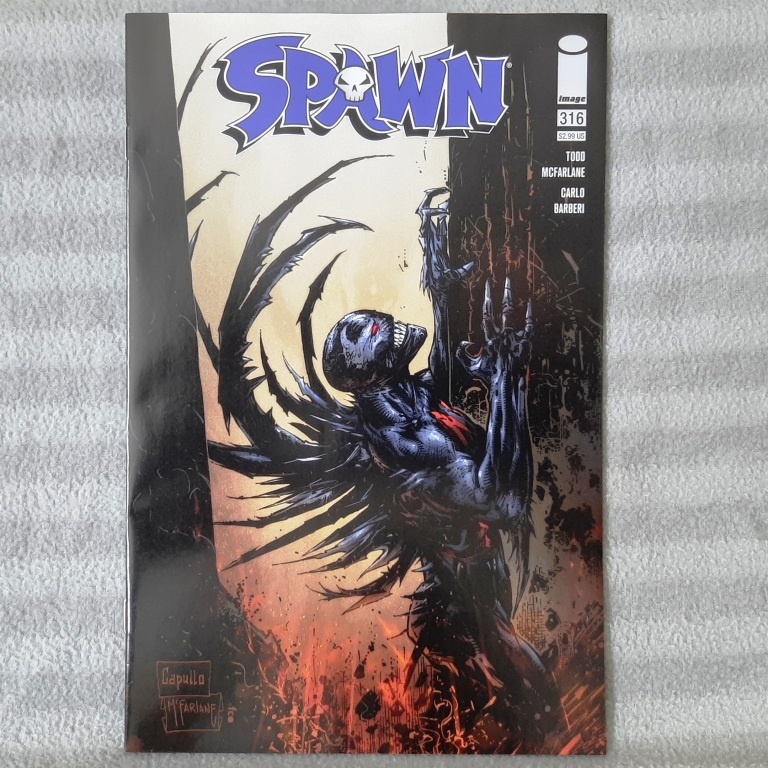 Spawn #316 Greg Capullo Variant (Image Comics) Todd McFarlane, Carlo Barberi (Key Issue: 1st App ...