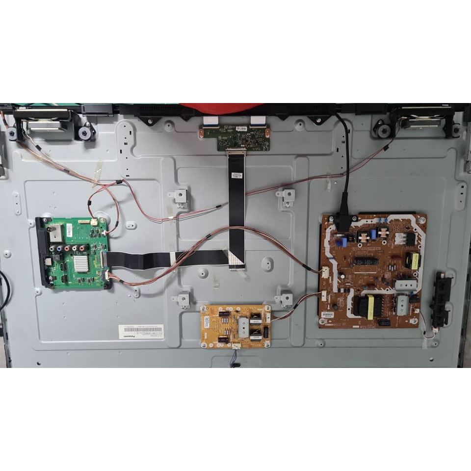 (063) Panasonic TH-43D410K Mainboard, Powerboard, LVDS, Cable, Speaker, Sensor. TV Spare Part ...