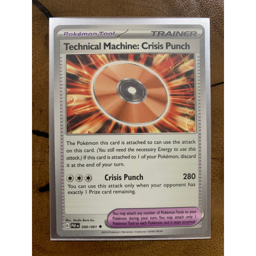 Technical Machine: Crisis Punch 090/091 Pokemon TCG | Shopee Malaysia