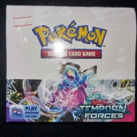Pokemon SV05 Temporal Force TCG Booster Box (Buy 5 packs above Free gift pack) | Shopee Malaysia