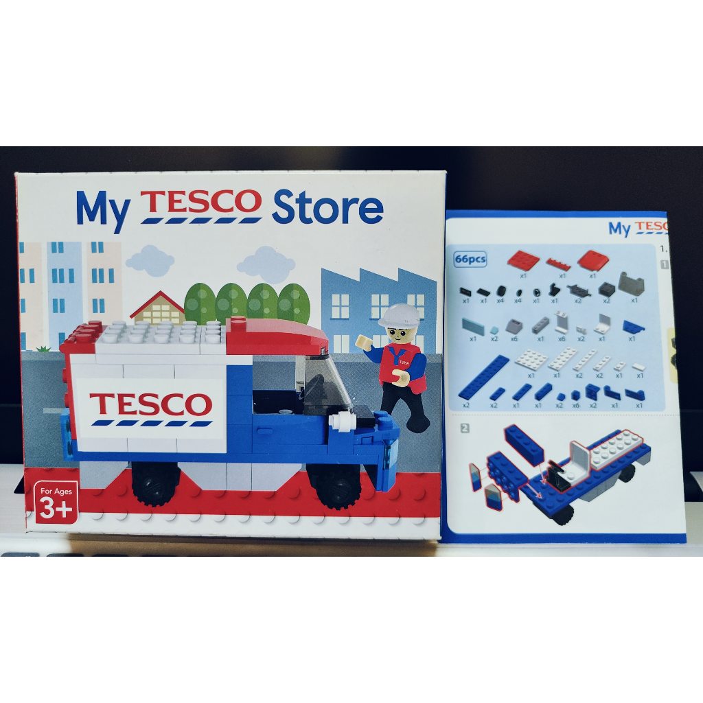 Tesco Lorry Truck Lego-like Brick Set (Limited Edition) | Shopee Malaysia