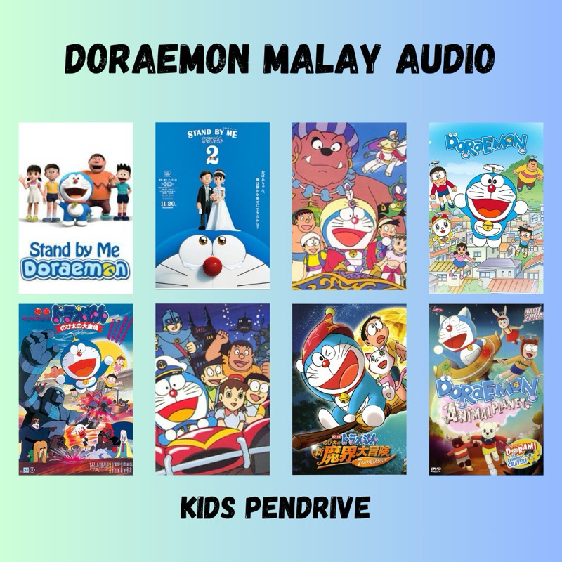 DO PENDRIVE KARTUN DORAEMON MALAY AUDIO 32GB USB - PENDRIVE KARTUN KANAK KANAK 2024 | Shopee ...