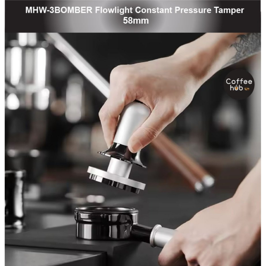 (Ready Stock)MHW-3BOMBER Flowlight Collection 58.35mm Constant Pressure Tamper | Shopee Malaysia