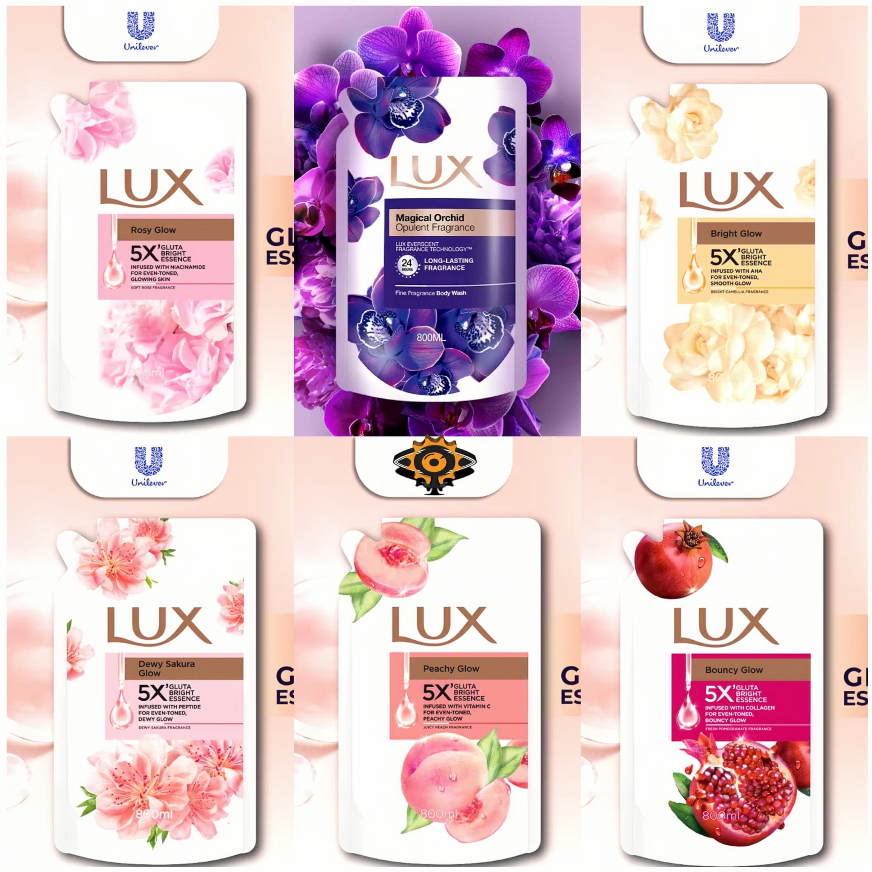 Lux Shower Cream Refill Pack 600ml / 800ml | Shopee Malaysia
