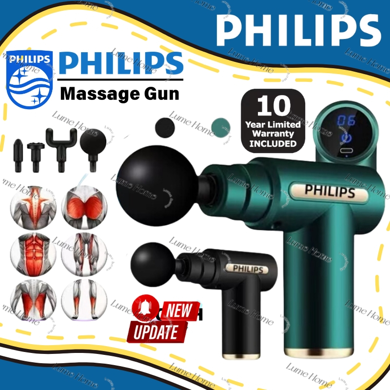 [Malaysia Spot] 100% original Philips mini fascia massage gun small ...