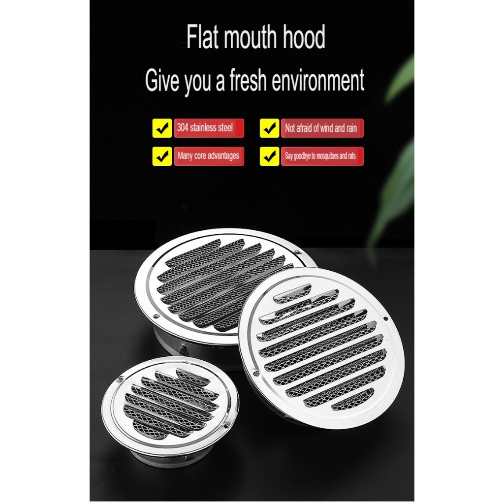 Durable Ducting Ventilation Grilles Stainless Steel 201/304 Vents Cover ...