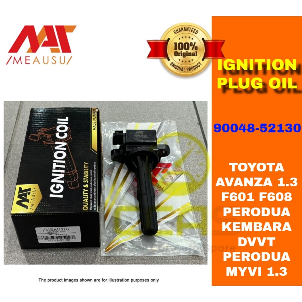 MEAUSU IGNITION PLUG COIL TOYOTA AVANZA 1.3 F601/F608 PERODUA KEMBARA ...
