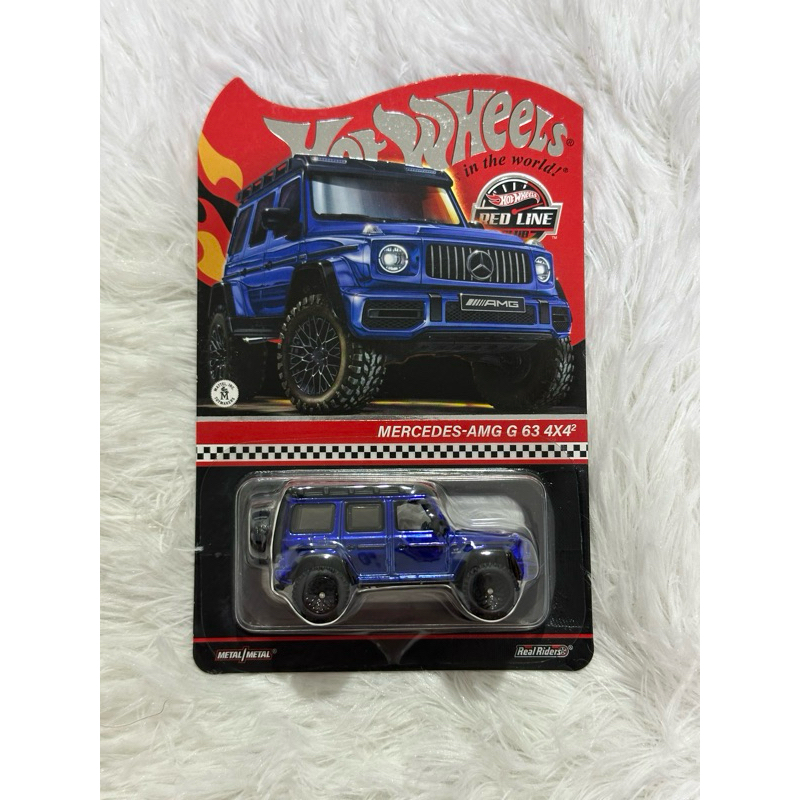 Hot Wheels RLC Mercedes-AMG G63 4x4 blue | Shopee Malaysia