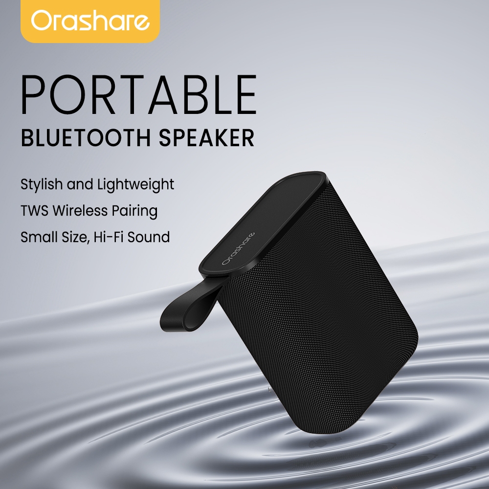 Orashare BS20 Mini Portable Speaker 5W Hi-Fi Stereo Subwoofer Speaker ...