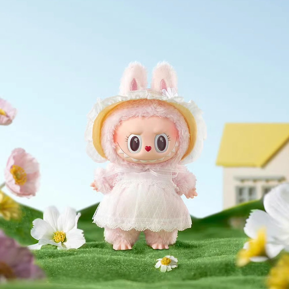 POP Mart Sweetheart Series Mokoko Vinyl Plush Doll Summer Party Labubu ...