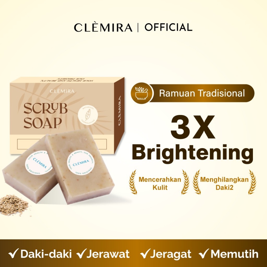 Body Scrub Soap Sabun Putihkan Kulit Whitening Soap | Shopee Malaysia