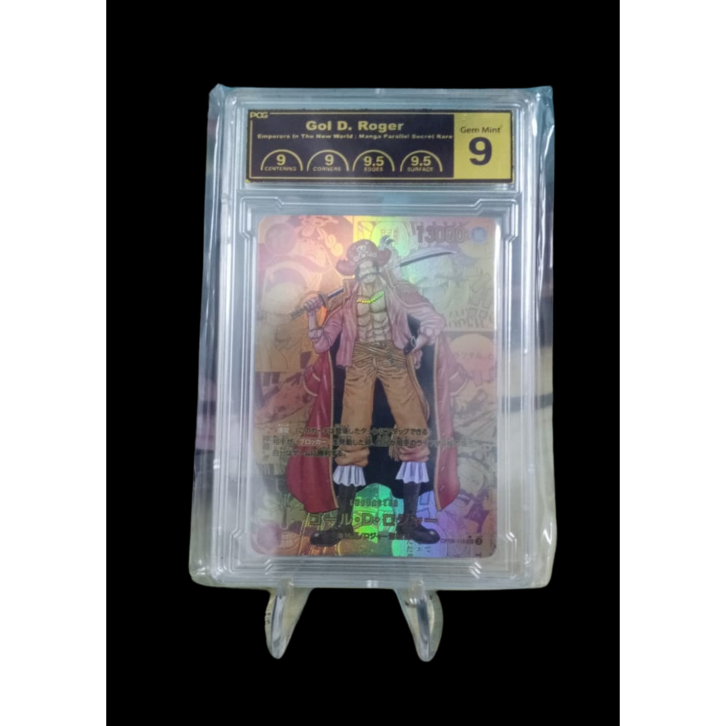 Gol D. Roger Gold Manga Alt Art OP09-118 Comic Parallel ONE PIECE ...