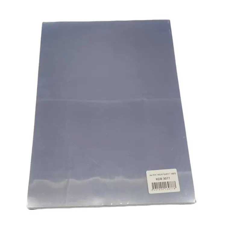 A4 PVC Rigid Sheet Fine Quality 0.2mm Thick (100sheet/pack) KDB 3077 ...