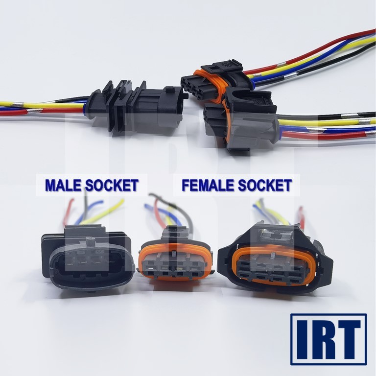 4 Pin Cam Sensor Socket Saga BLM FLX Proton Gen2 Persona Soket Camshaft ...