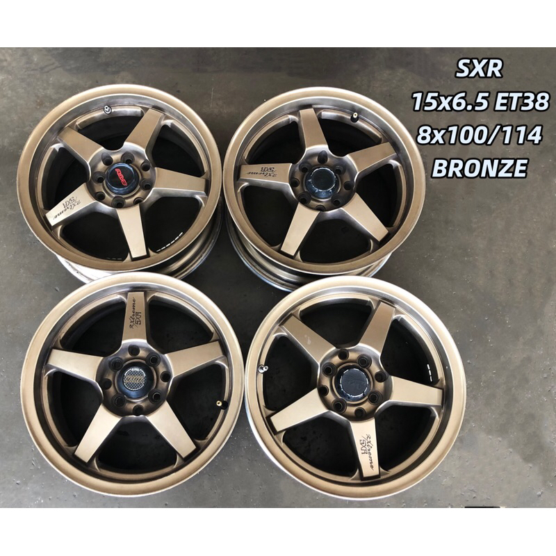 USED RIM SXR 15 INCH FOR MYVI ALZA SAGA FLX BLM WIRA WAJA PERSONA GEN2 ...