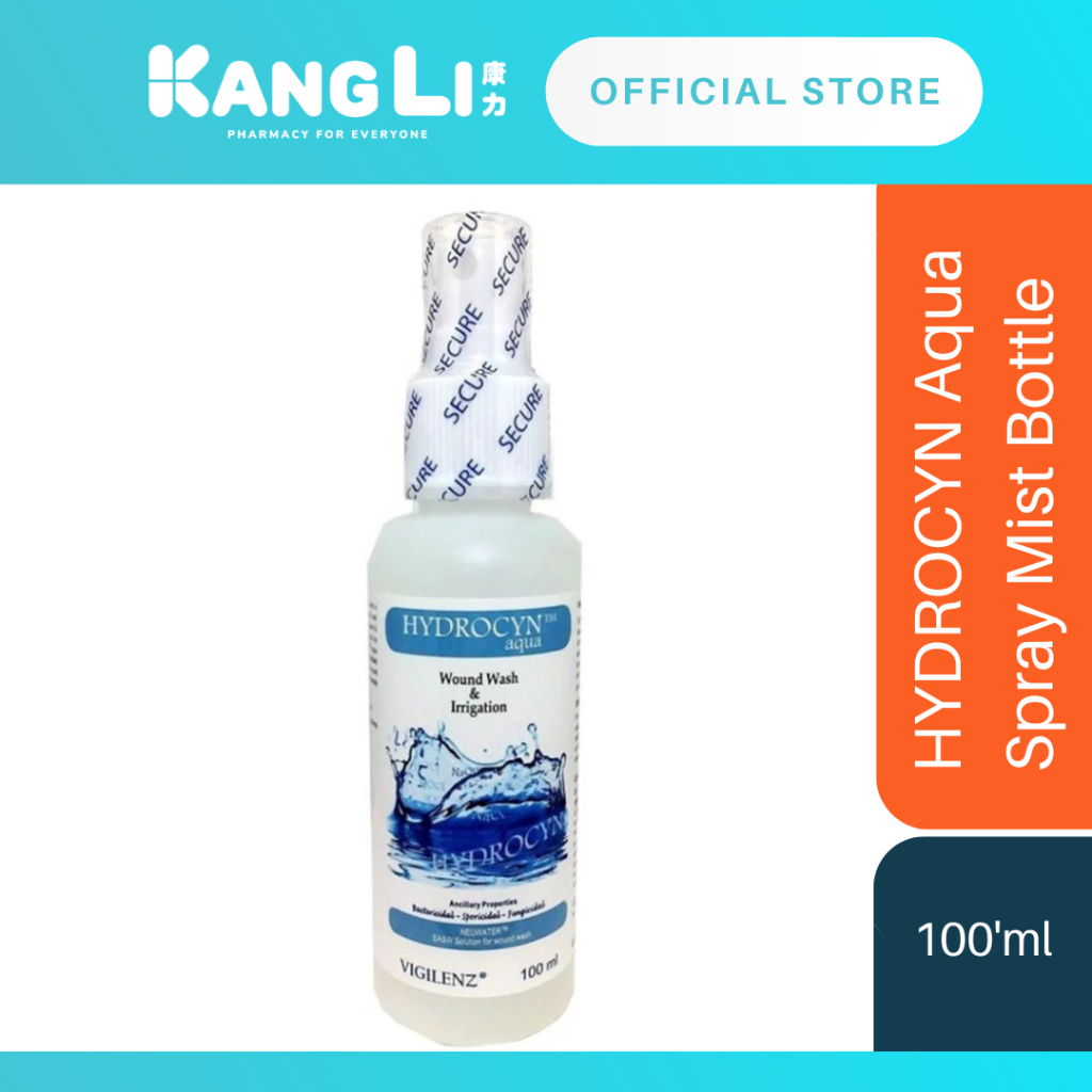 HYDROCYN Aqua Spray Mist Bottle 100mL | Shopee Malaysia