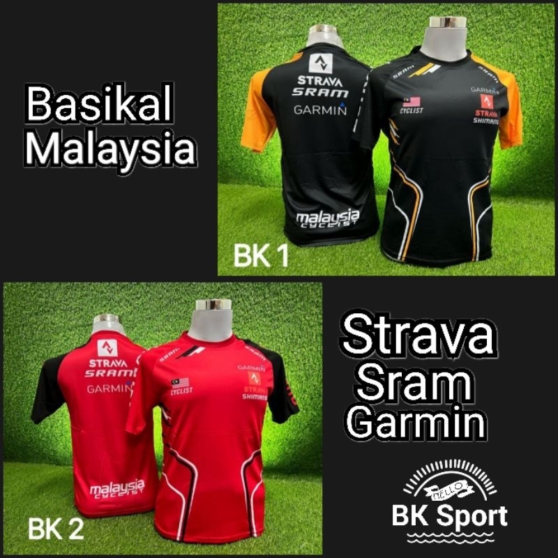 (Clear Stock)Baju Basikal Malaysia🚲🚲(STRAVA SRAM GARMIN) | Shopee Malaysia