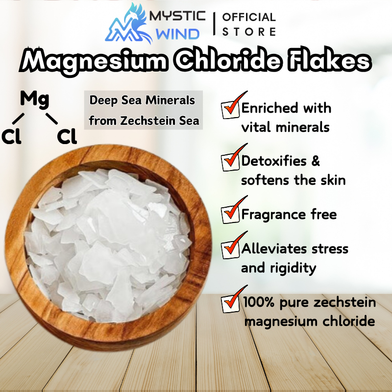 Magnesium Chloride Flakes | Zechstein Flakes | Deep Sea Minerals ...