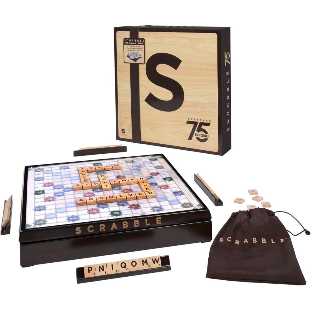 Permainan Papan - Scrabble 75th Anniversary Edition (HPK85) | Shopee ...