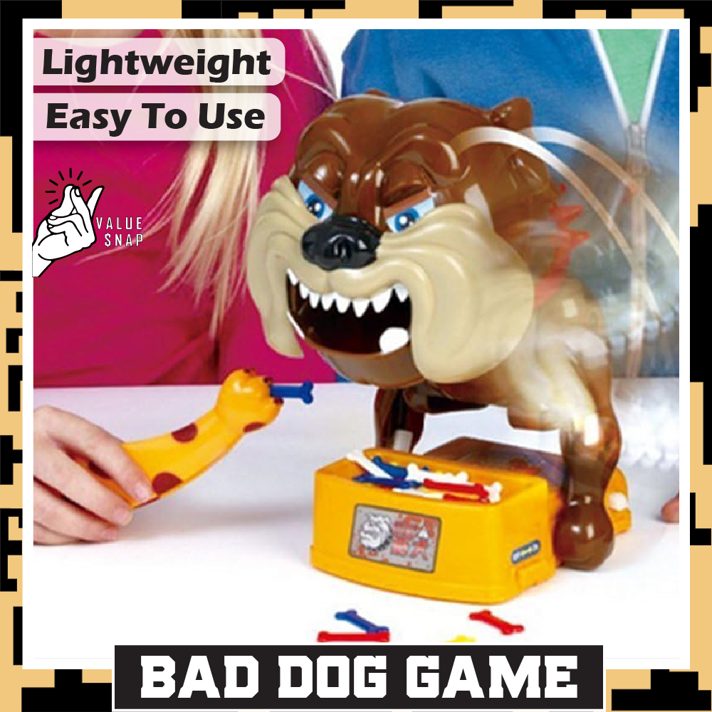 Bad Dog Game Pirate Box Care Toy Gift Running Man Beware of the Bulldog ...