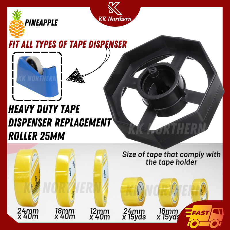 Pineapple Tape Dispenser Replacement Roller 25mm Core / Roller Refill ...