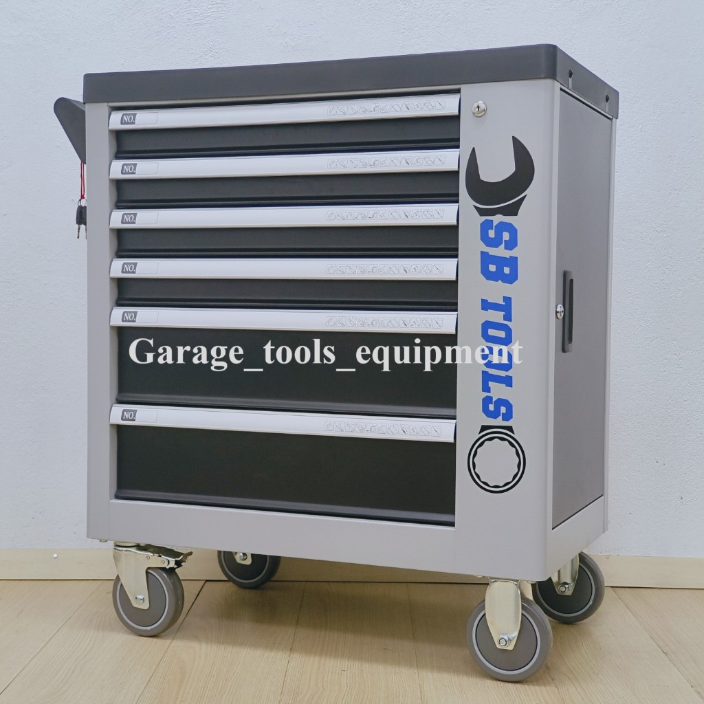 SB Tools Heavy-Duty Tools Trolley | Empty Cabinet | Tools Chest ...