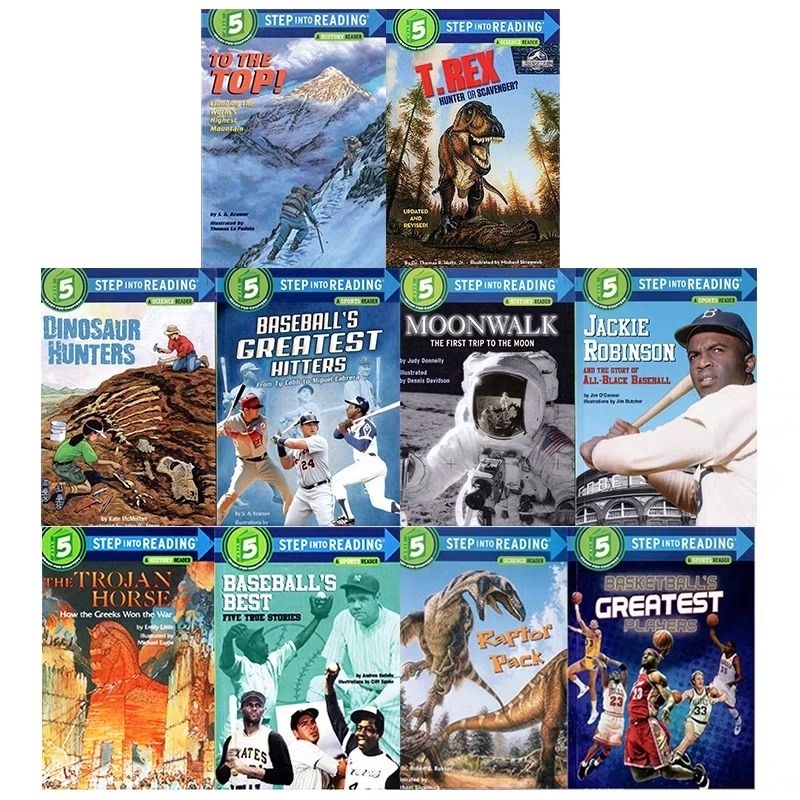 Random Step Into Reading Series Level Five (10 Books) | Shopee Malaysia
