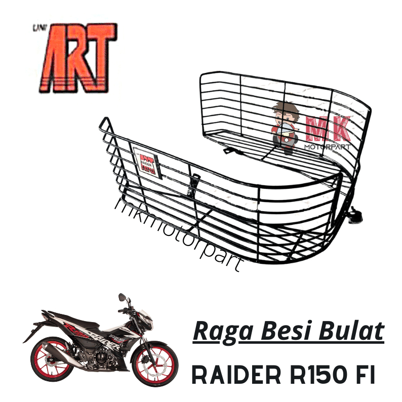 Bakul Raga BESI BULAT / Iron Wire Basket Suzuki RAIDER R150 FI | Shopee Malaysia