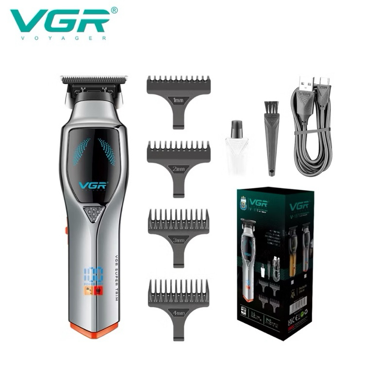 Original VGR V-187 Universal Serial Bus Rechargeable Barber Professional Cordless Electric Men's ...