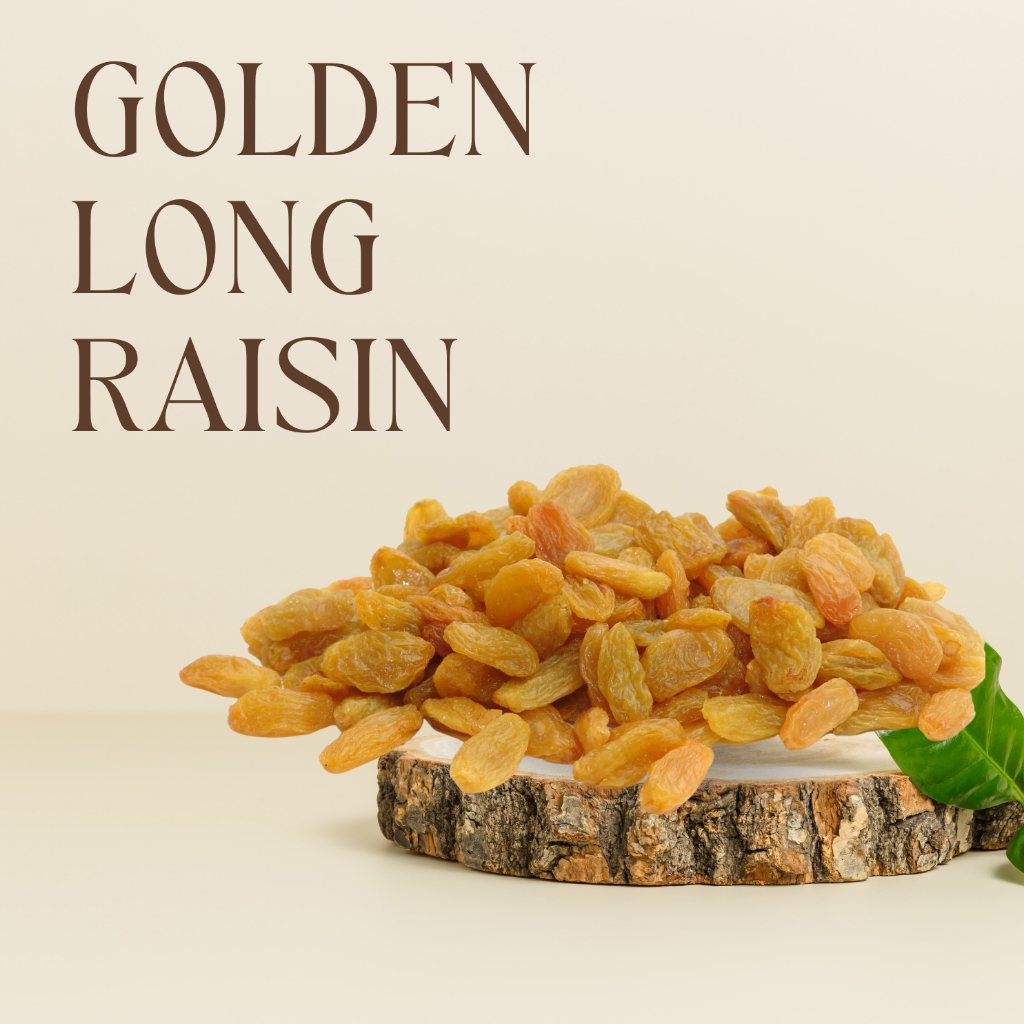 Golden Long Raisins / Raisins / Kismis Emas / Kismis Iran / Organic / 1 ...