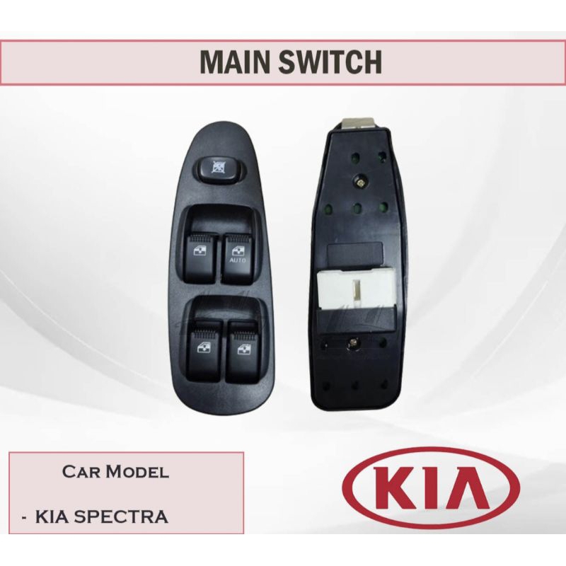 Kia Spectra 1.6 Window Main Switch / Suis Utama Cermin | Shopee Malaysia