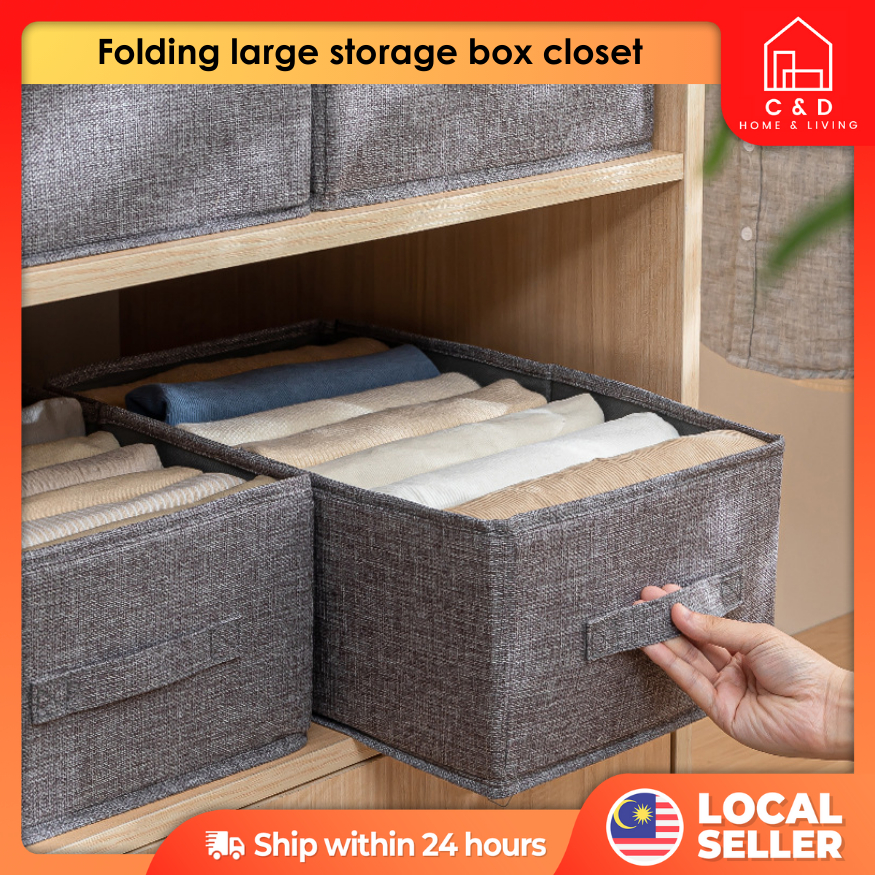 Wardrobe Organizer Clothes Organizer Foldable Organizer Box Underwear ...