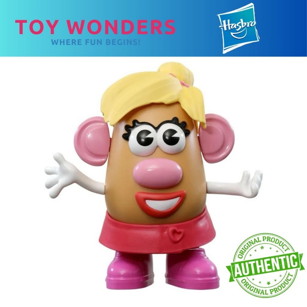 Hasbro Toy Story Potato Head Mrs. Potato Head Toy with 13 Pieces ...
