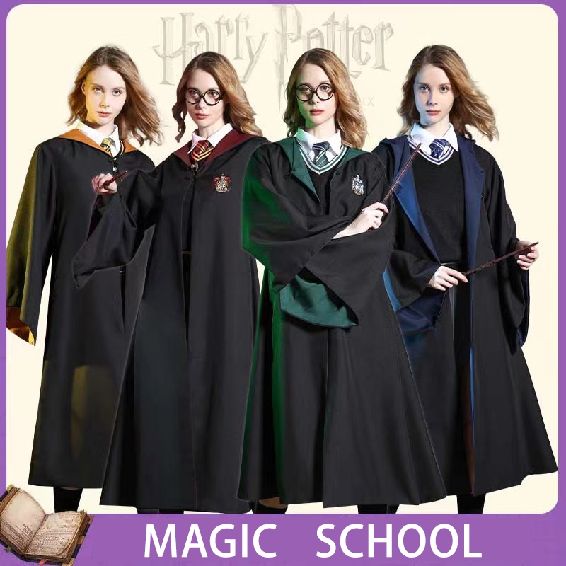 READY STOCK har.pot costume cosplay costume Robe for graduation ...