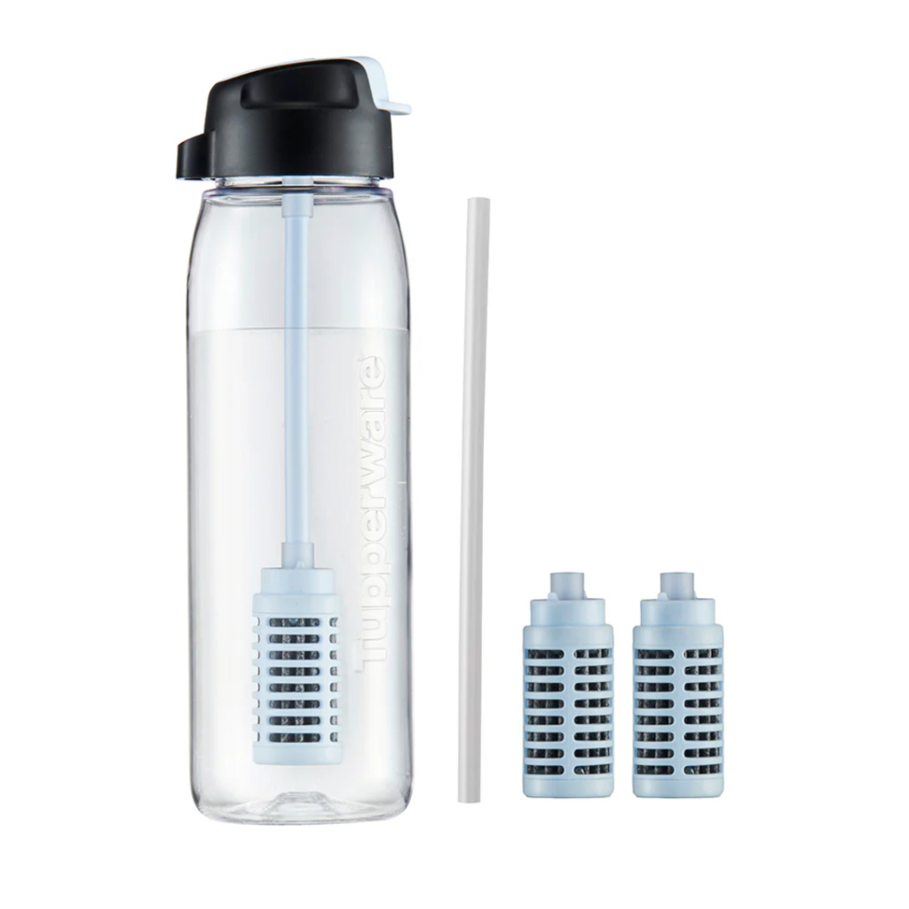 [READY STOCK] ‼️SALE‼️ Tupperware Pure & Go Water Filter Bottle Set ...