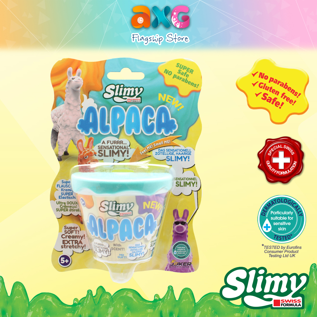 Slimy Super Fluffy Alpaca Slime Assortment Pack - Assorted Color Design ...