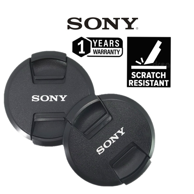 (NEW)SONY LENS CAP SCRATCH RESISTANCE FOR SONY MIRROLESS CAMERA LENS ...
