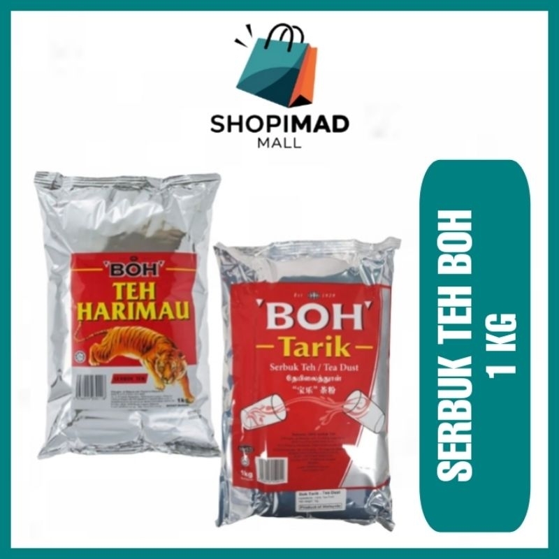 SERBUK TEH BOH 1KG | TEH TARIK | TEH HARIMAU | Shopee Malaysia