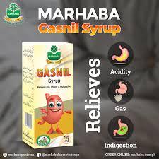 Marhaba Gasnil Syrup relieves gas, acidity and indigestion SYRUP ...